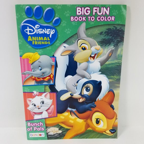 Disney | Toys | Disney Animal Big Fun Coloring And Activity Book | Poshmark